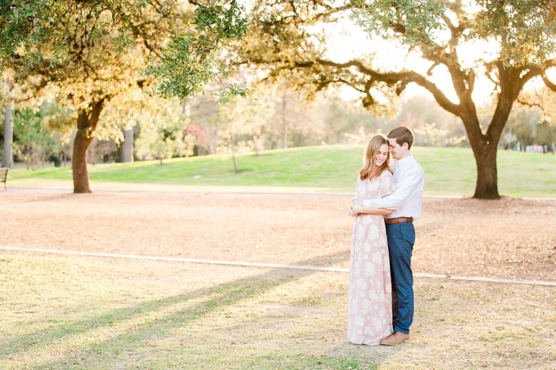 A Hermann Park Engagement Session | Kristin + Hayden - Joanna Krueger ...