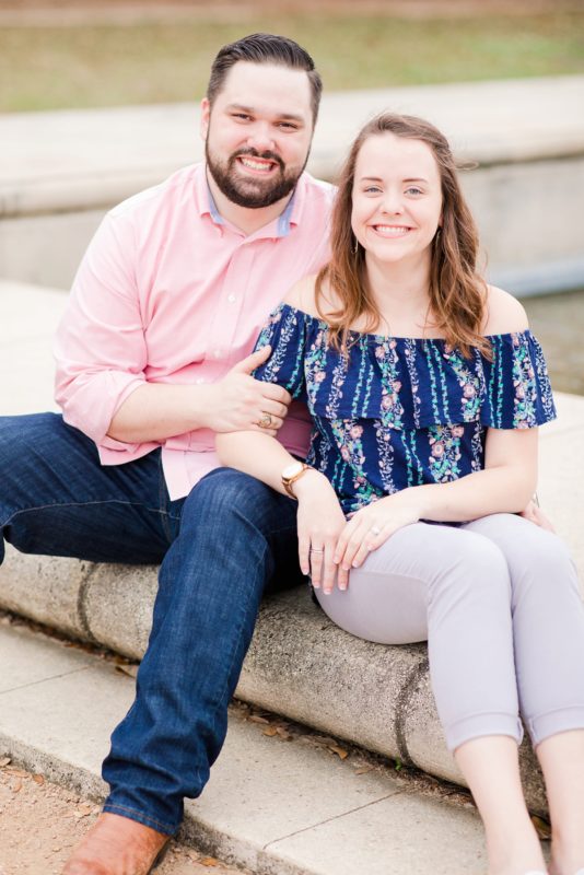 A Hermann Park Engagement Session | Hayley + Reid - Joanna Krueger ...